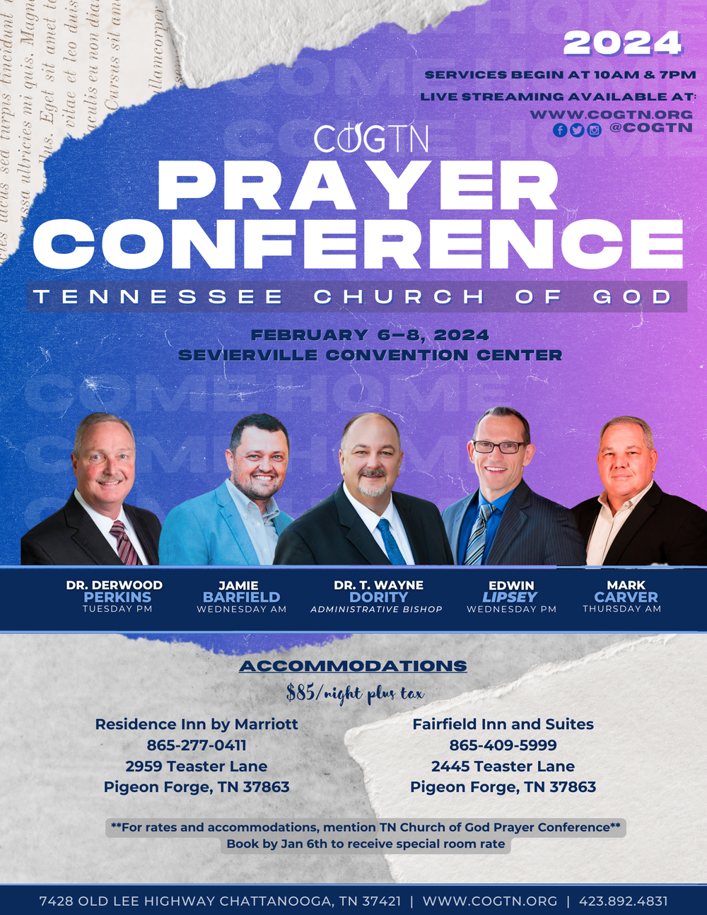 Tennessee Prayer Conference 2024 — COGTN
