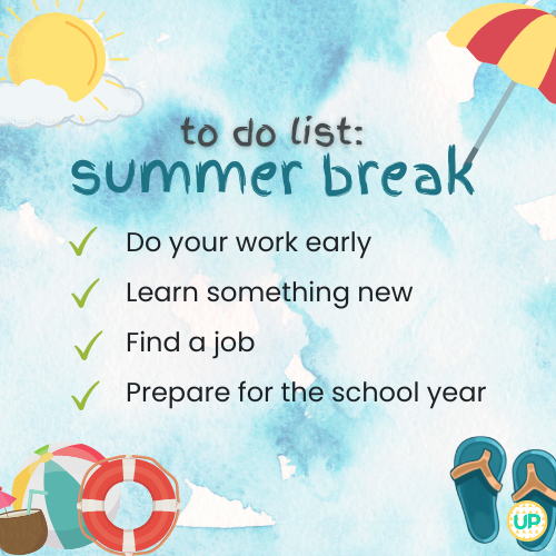 How to Be Productive Over Summer Break