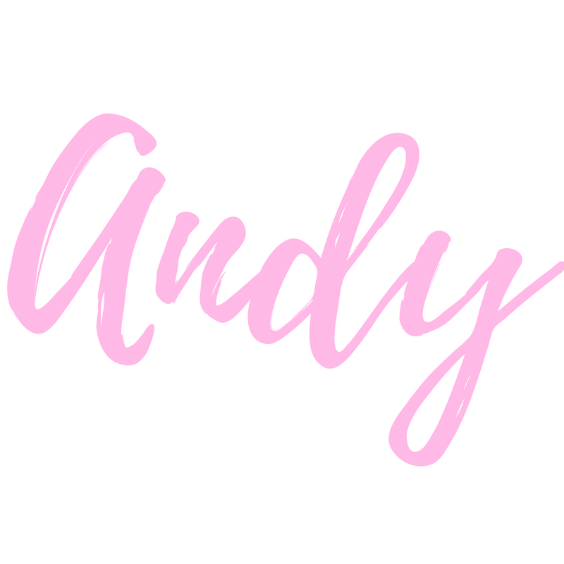 Andy Name Cursive