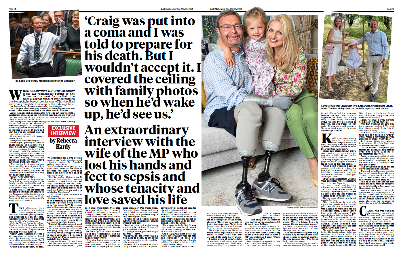Craig Mackinlay - My Sepsis Story