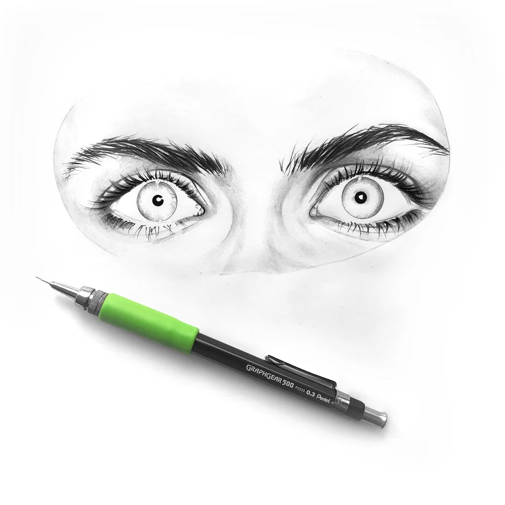 Cool Moon Pencil