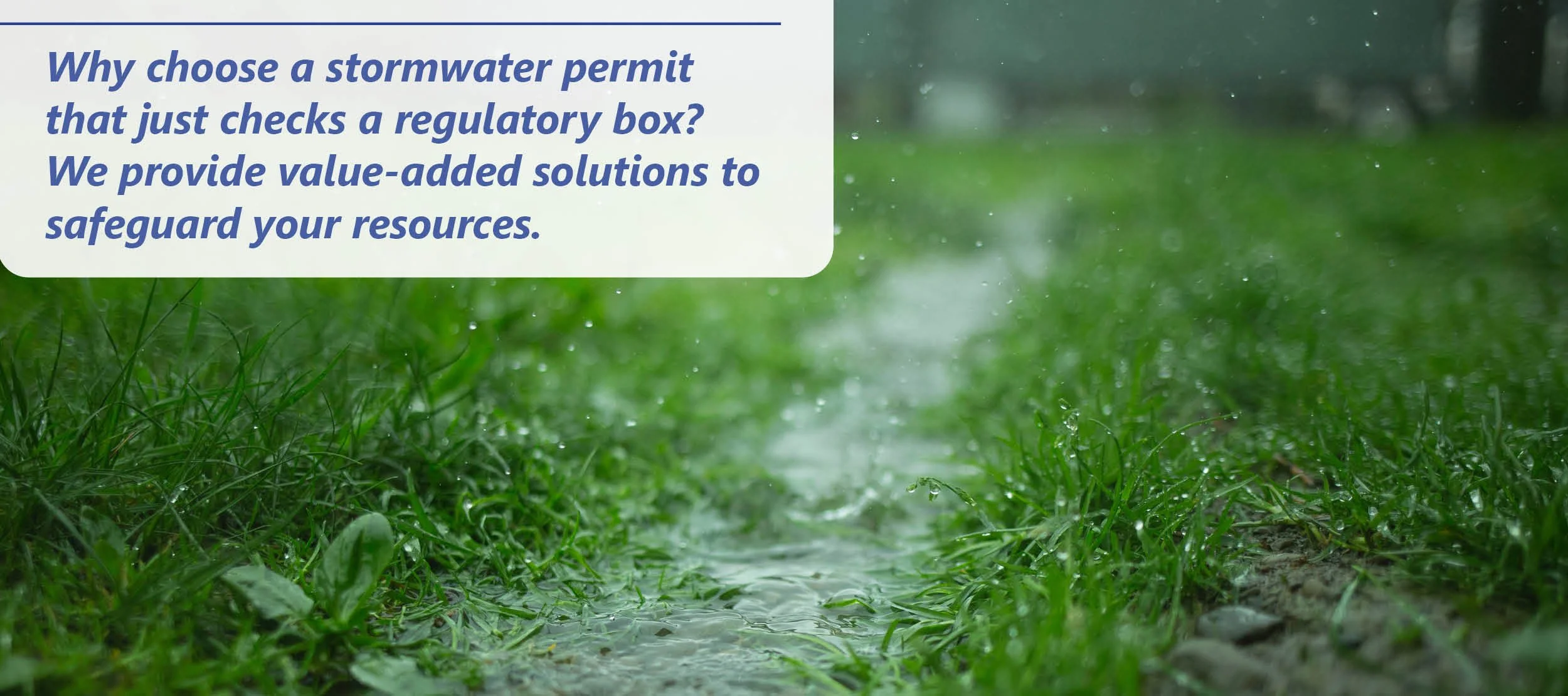 Stormwater Management, Permitting, and Compliance: Meeting Both ...
