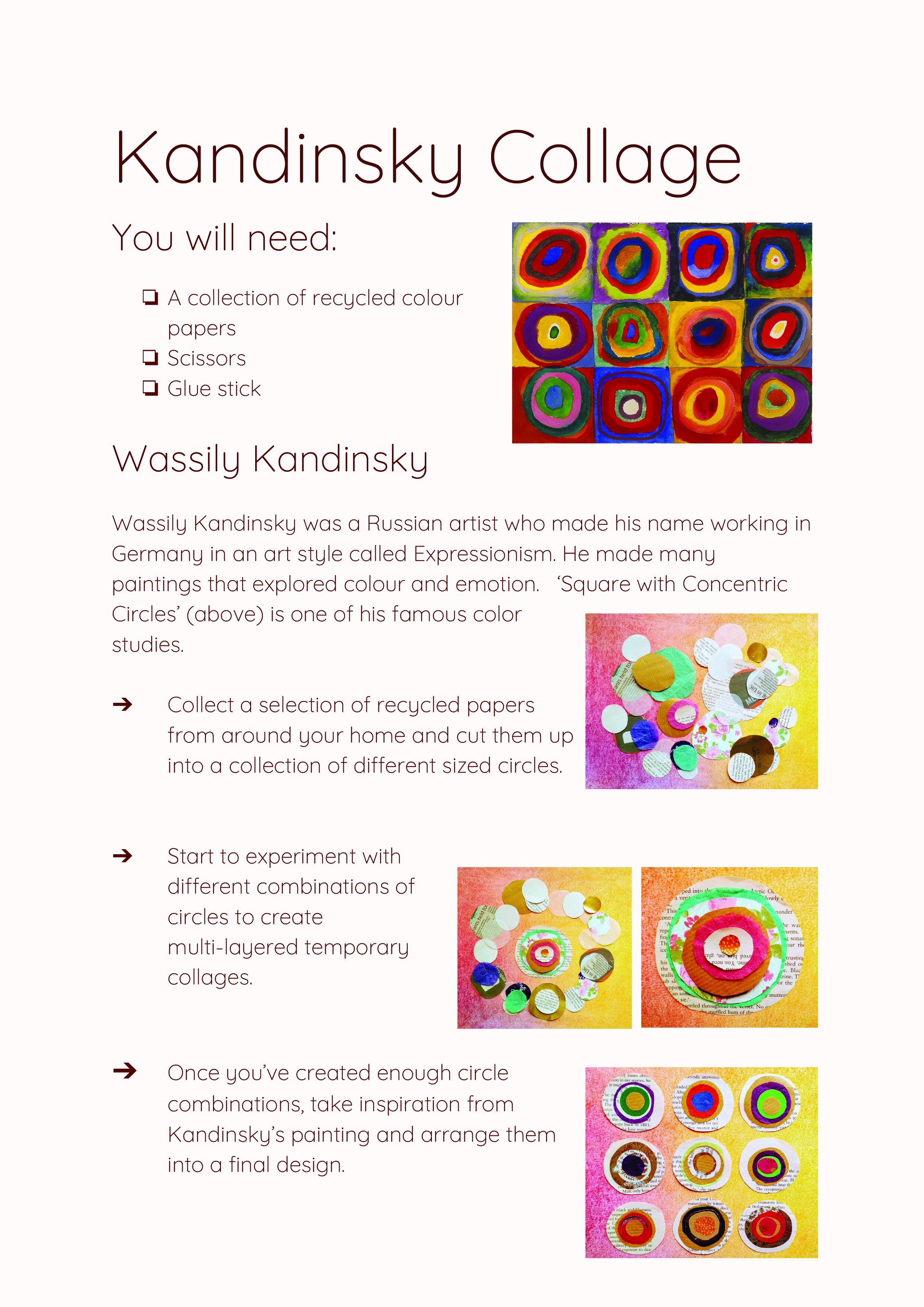 Weeks 1-6 Wellbeing at the Weekend — Everybody Arts