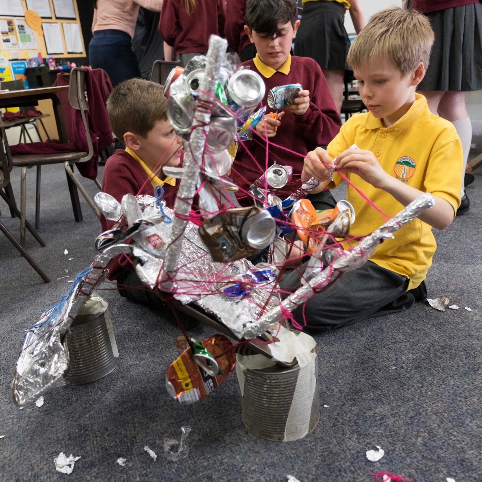 Family Saturday Art Club: Junk Modelling — Artworks