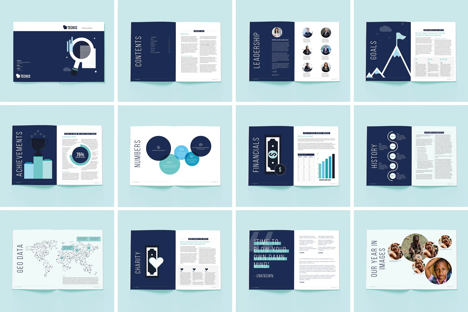 Annual Report Pages