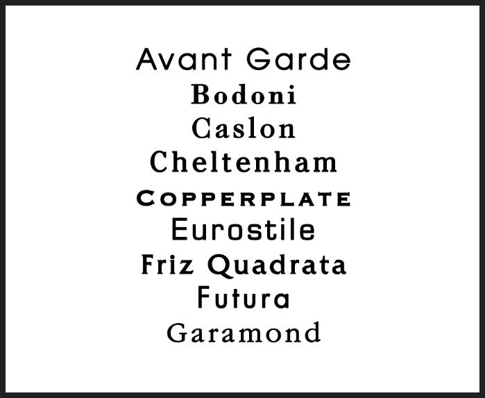 Plaque Options — International Bronze Plaque Co.