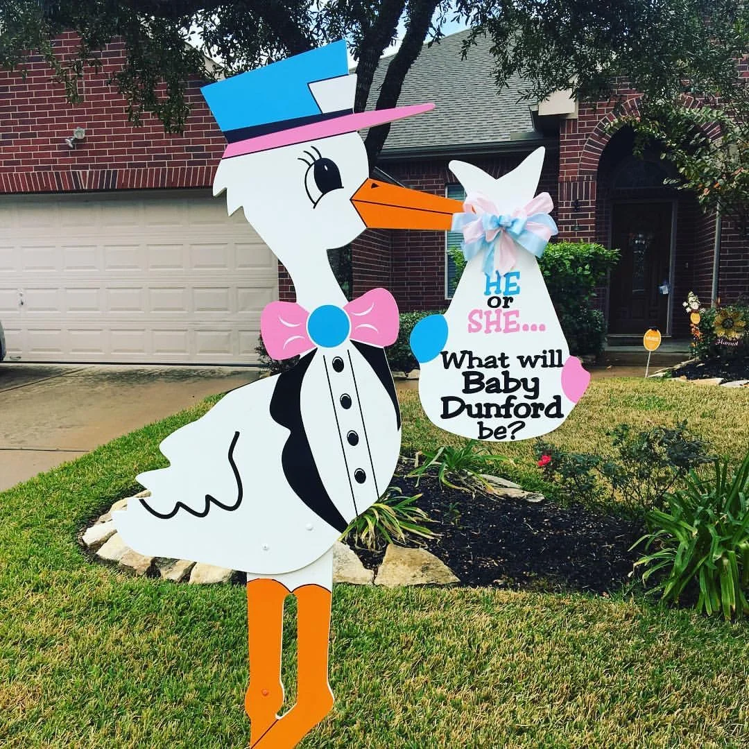 New Baby Stork Sign Rentals, We are located in Spring Branch, in ...