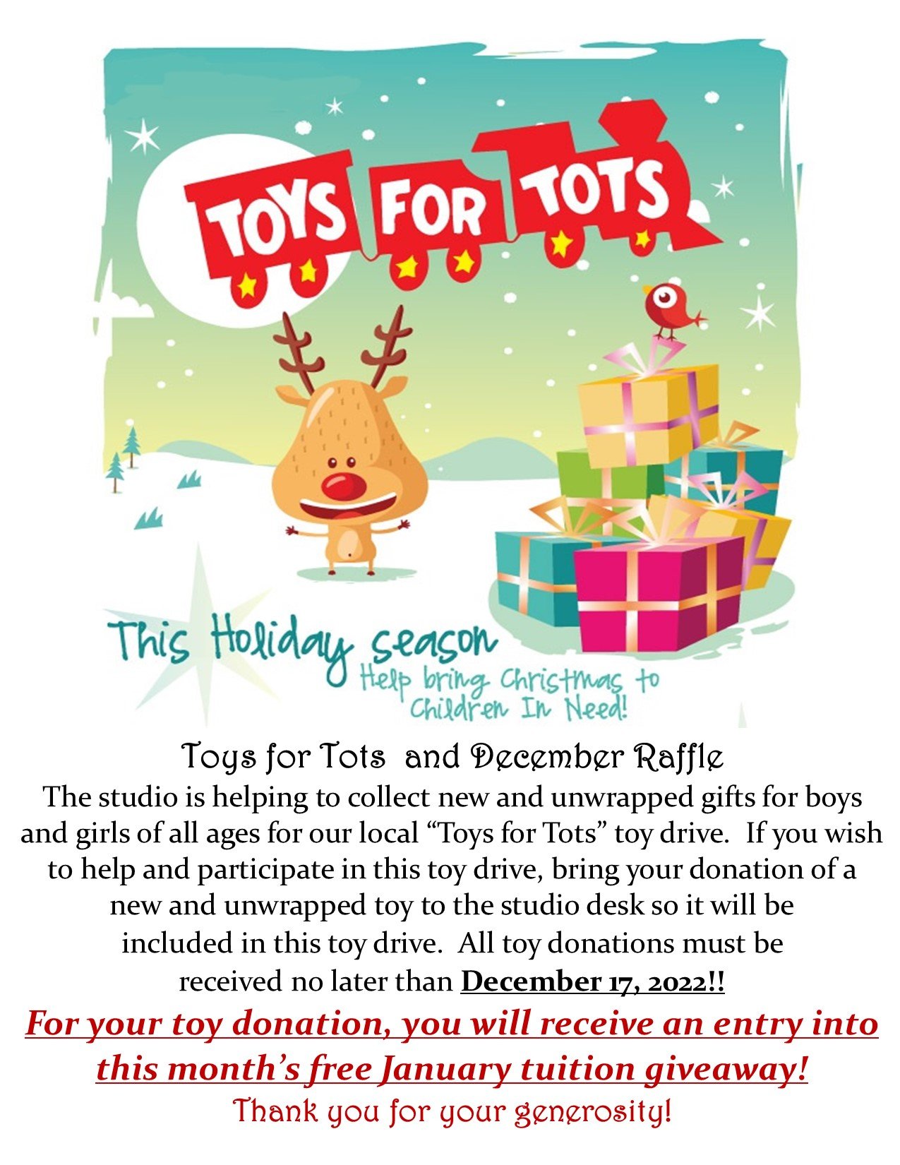 Toys For Tots Flyers