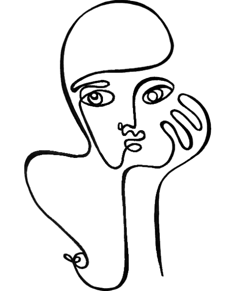 Picasso Contour Line Drawings