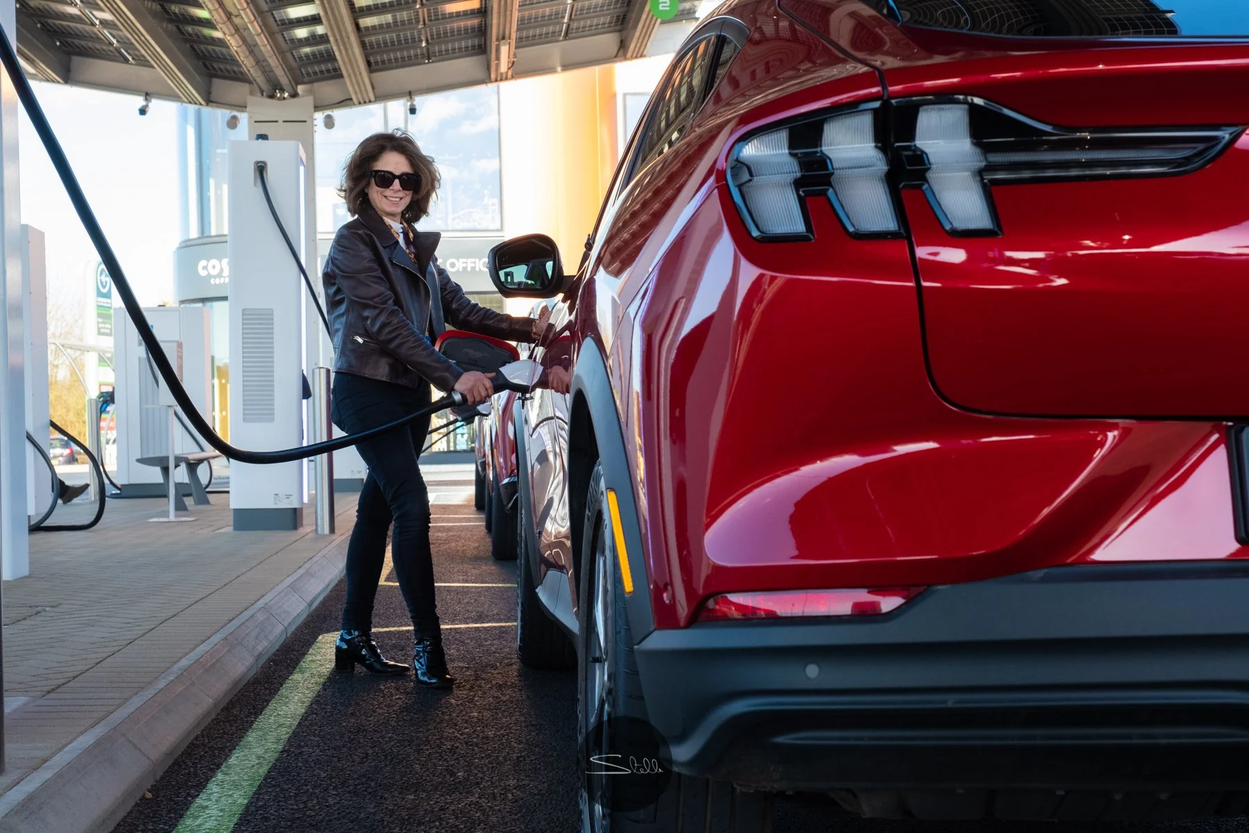 Women Drive Electric - The Ford Mustang Mach-E — Stella Scordellis
