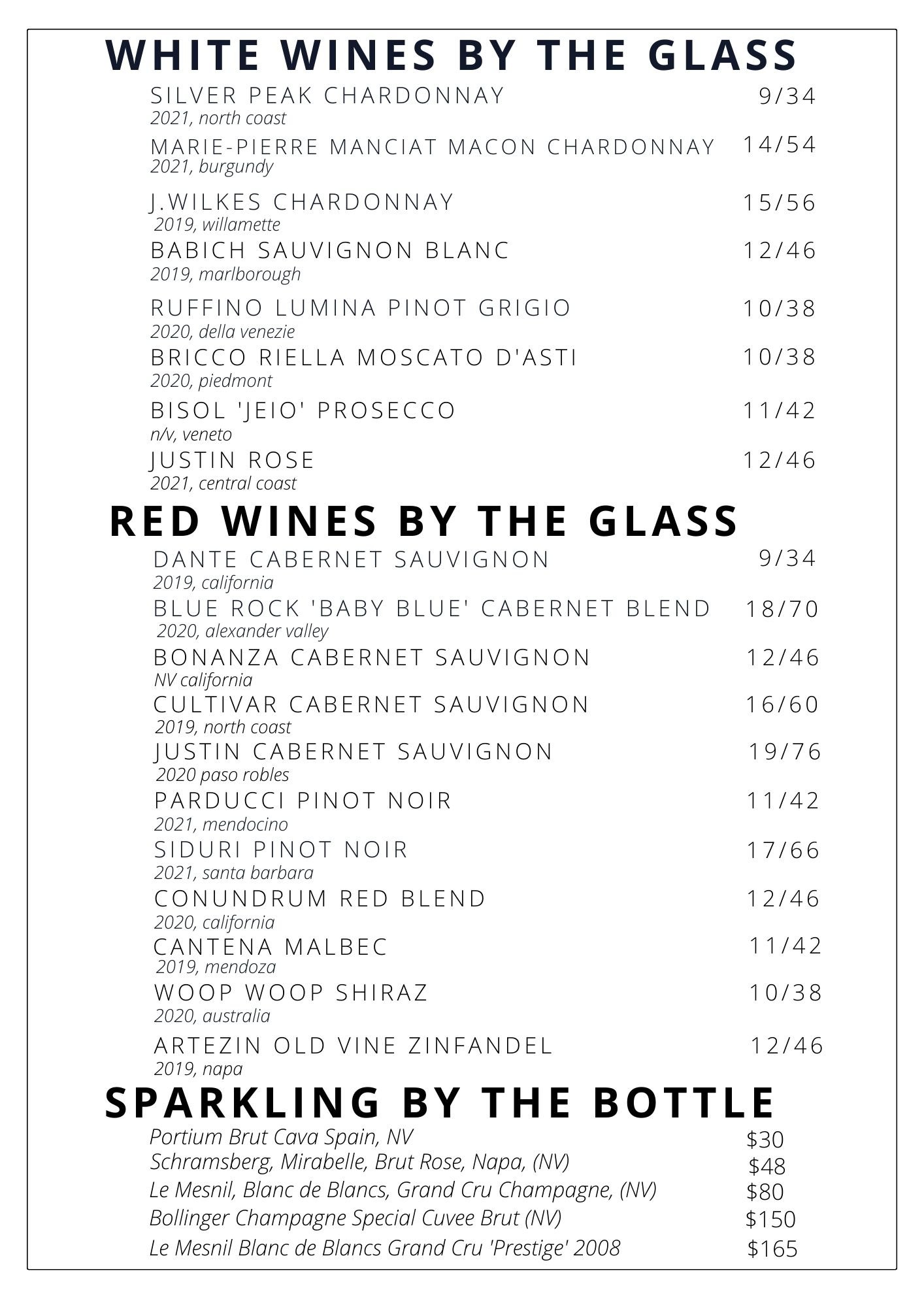 Menu - Bishops Post - American Style Restaurant Chesterfield, MO