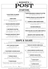 Menu - Bishops Post - American Style Restaurant Chesterfield, MO