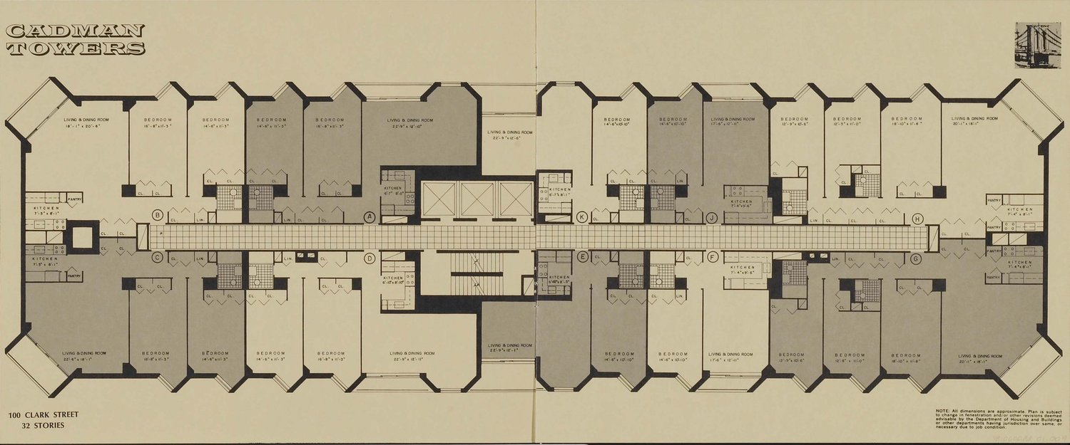 CADMAN TOWERS — NYC URBANISM
