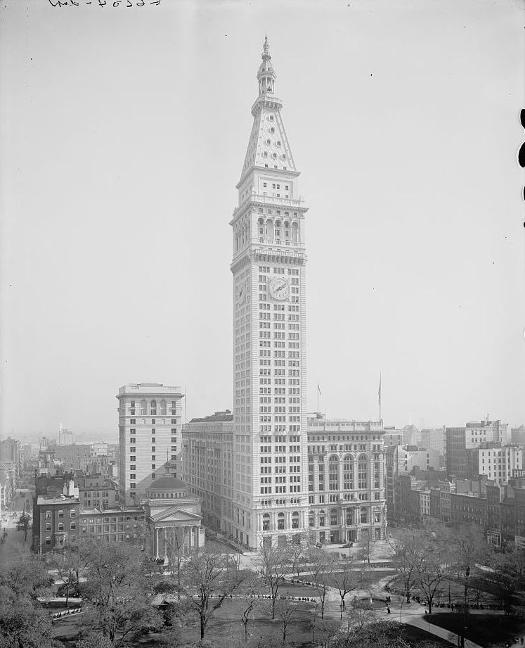 Met Life Tower, 1909 — NYC URBANISM
