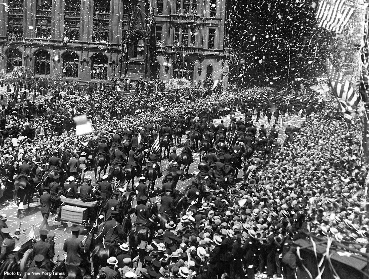 Nyc Ticker Tape Parades — Nyc Urbanism