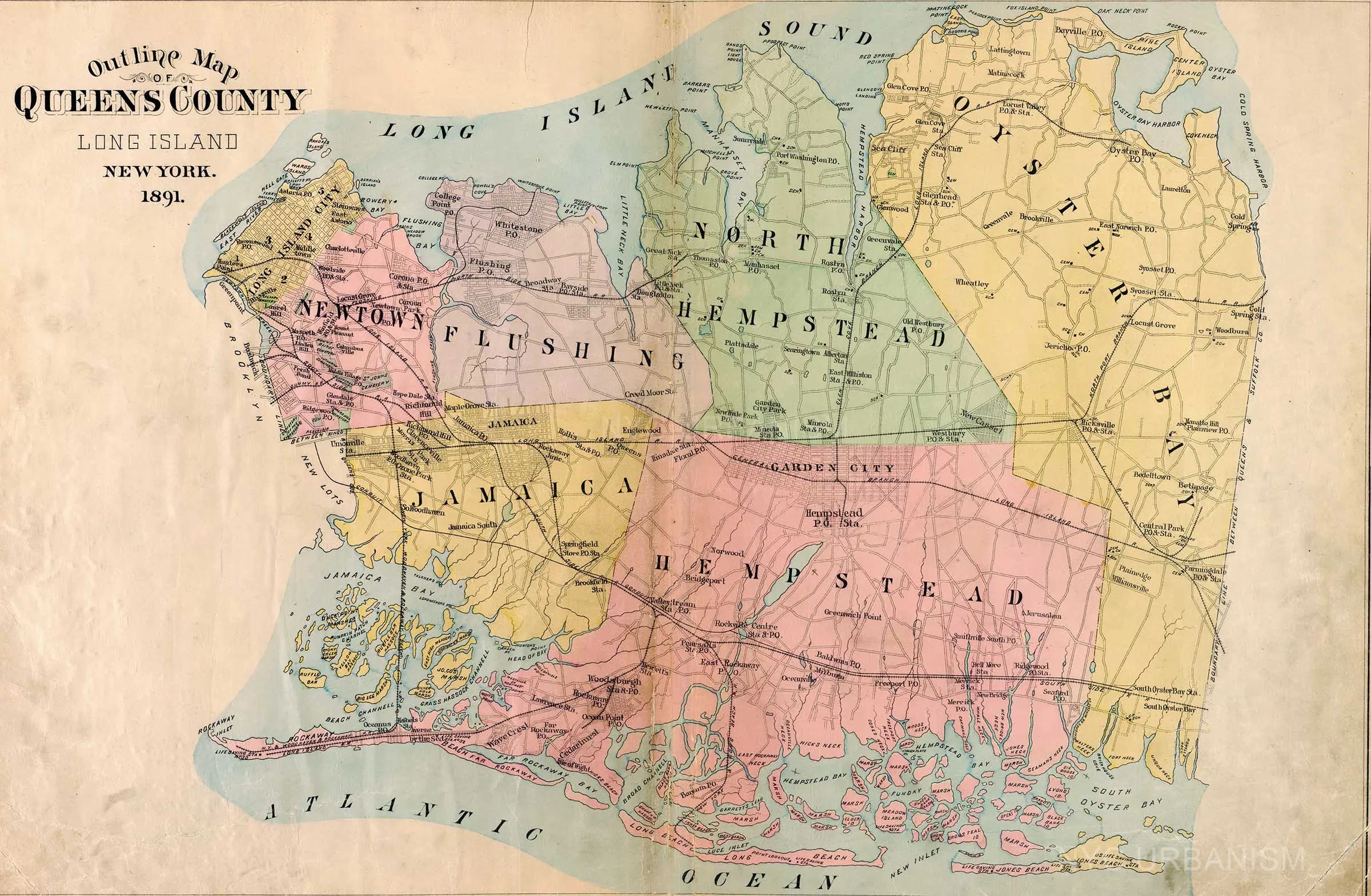 #MapMondays – QUEENS COUNTY, 1891 — NYC URBANISM