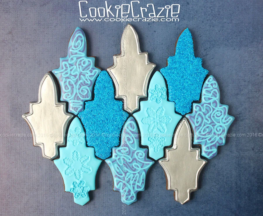 Holiday Tessellation Decorated Cookie Collection — CookieCrazie