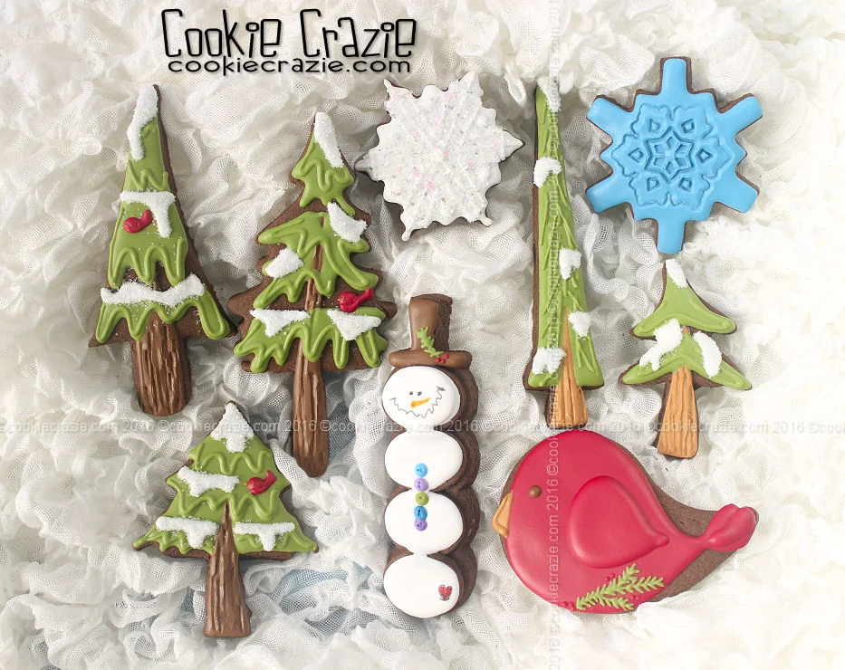 Frosty Winter Decorated Cookie Collection — CookieCrazie
