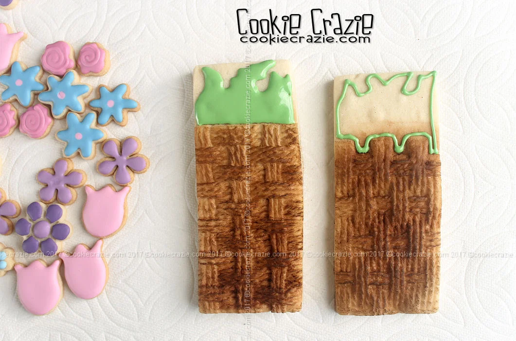 Basket of Spring Flowers Decorated Cookie (Tutorial) — CookieCrazie