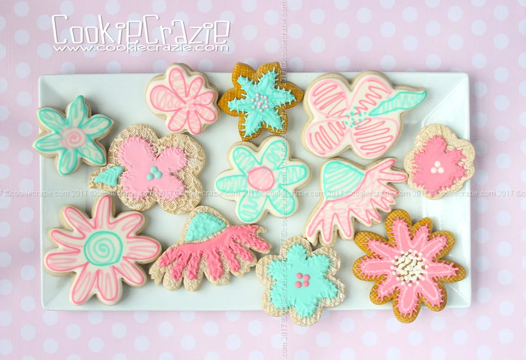 Here's May Flowers from April Showers Decorated Cookies — CookieCrazie