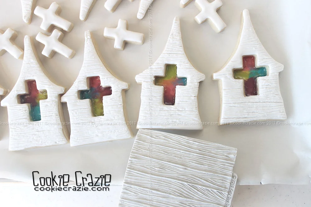 Stained Glass Church Decorated Cookies (Tutorial) — CookieCrazie