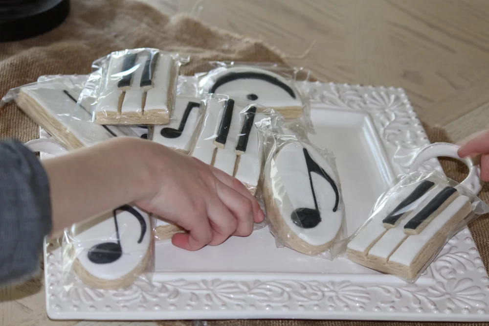Music Symbol Decorated Cookie Collection — CookieCrazie