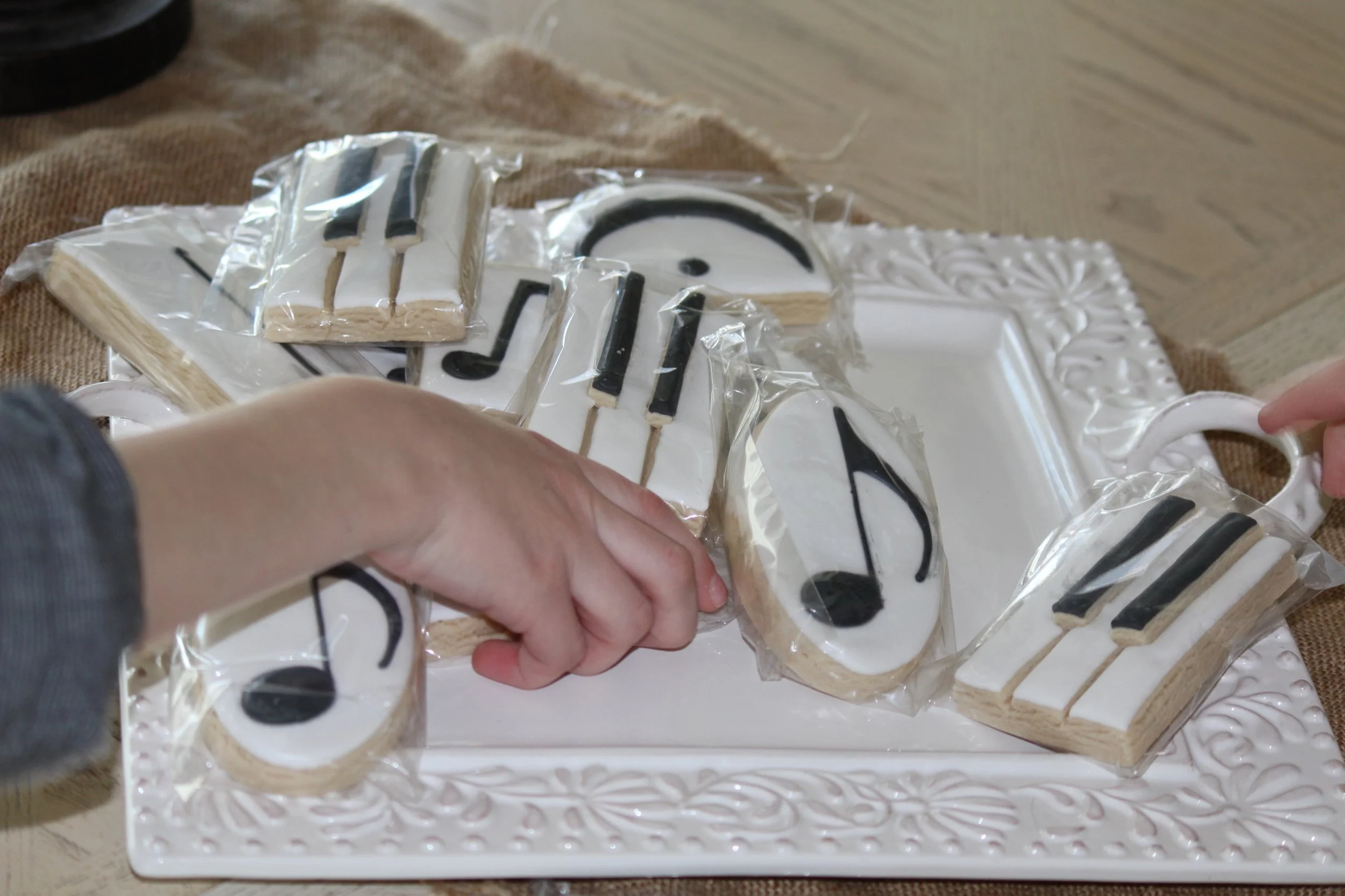 Music Symbol Decorated Cookie Collection — CookieCrazie