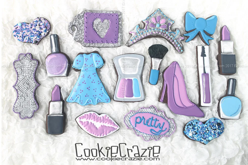 Pretty One Decorated Sugar Cookie Collection — CookieCrazie