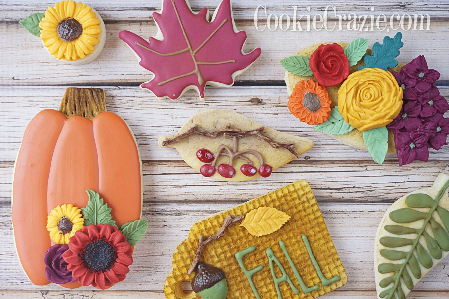 Woodland Fall Decorated Cookie Collection — CookieCrazie
