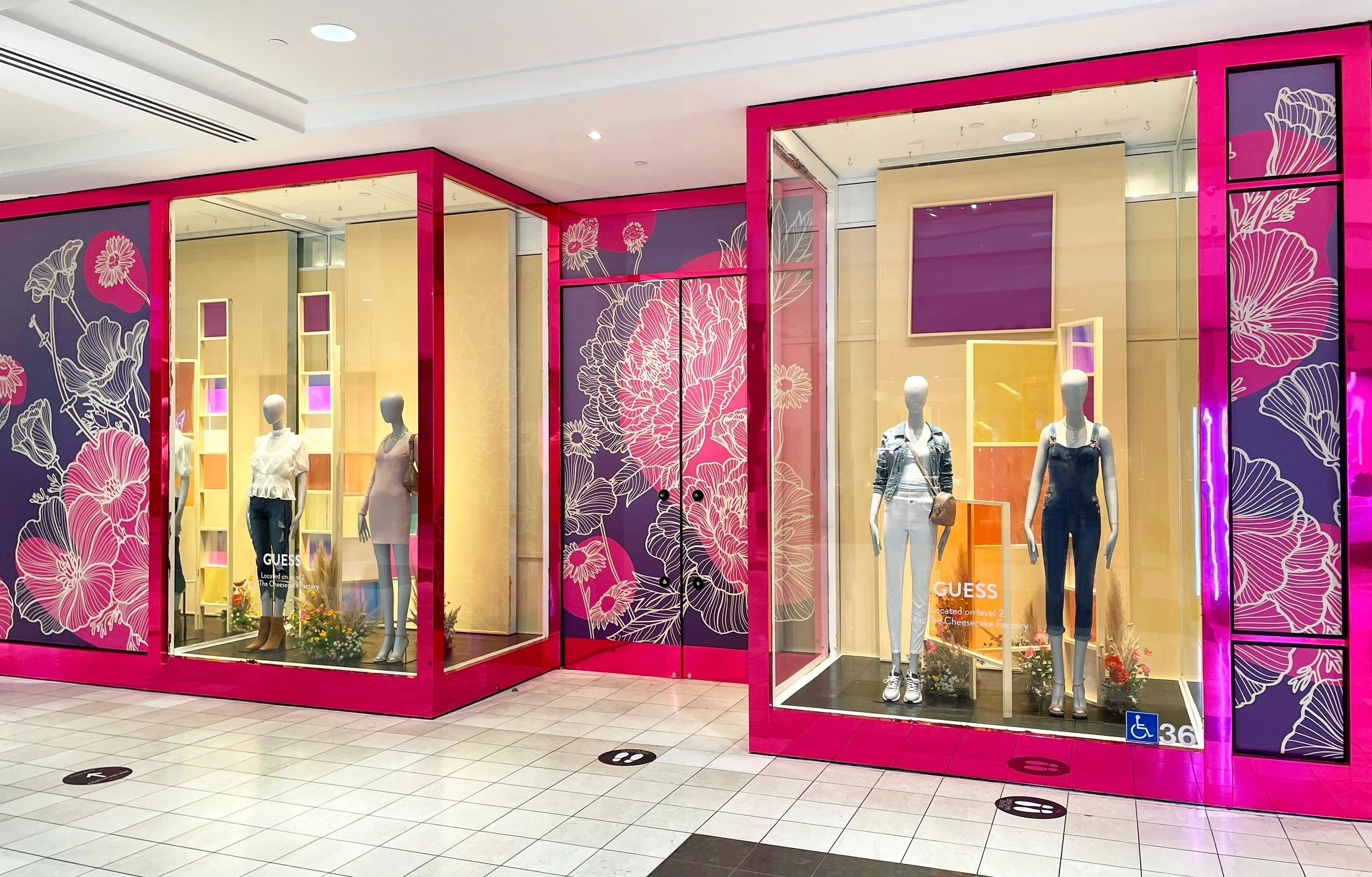 Inspired Creative Window Displays in Los Angeles by Artists