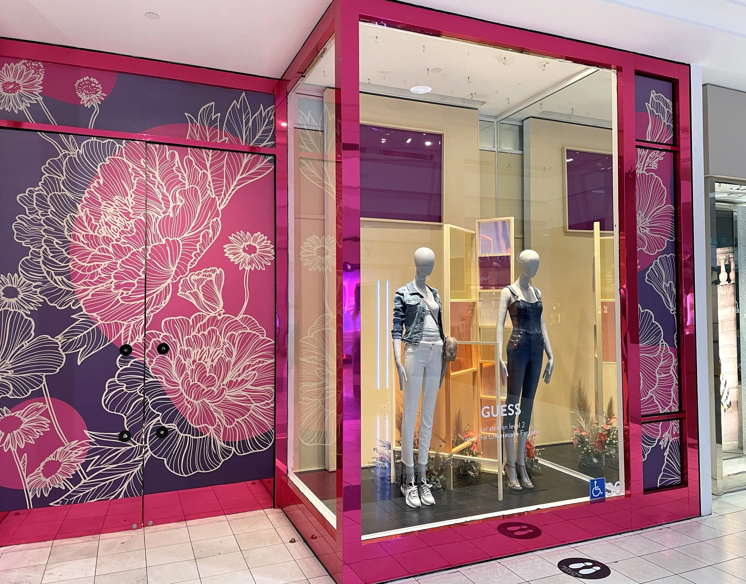 Inspired Creative Window Displays in Los Angeles by Artists