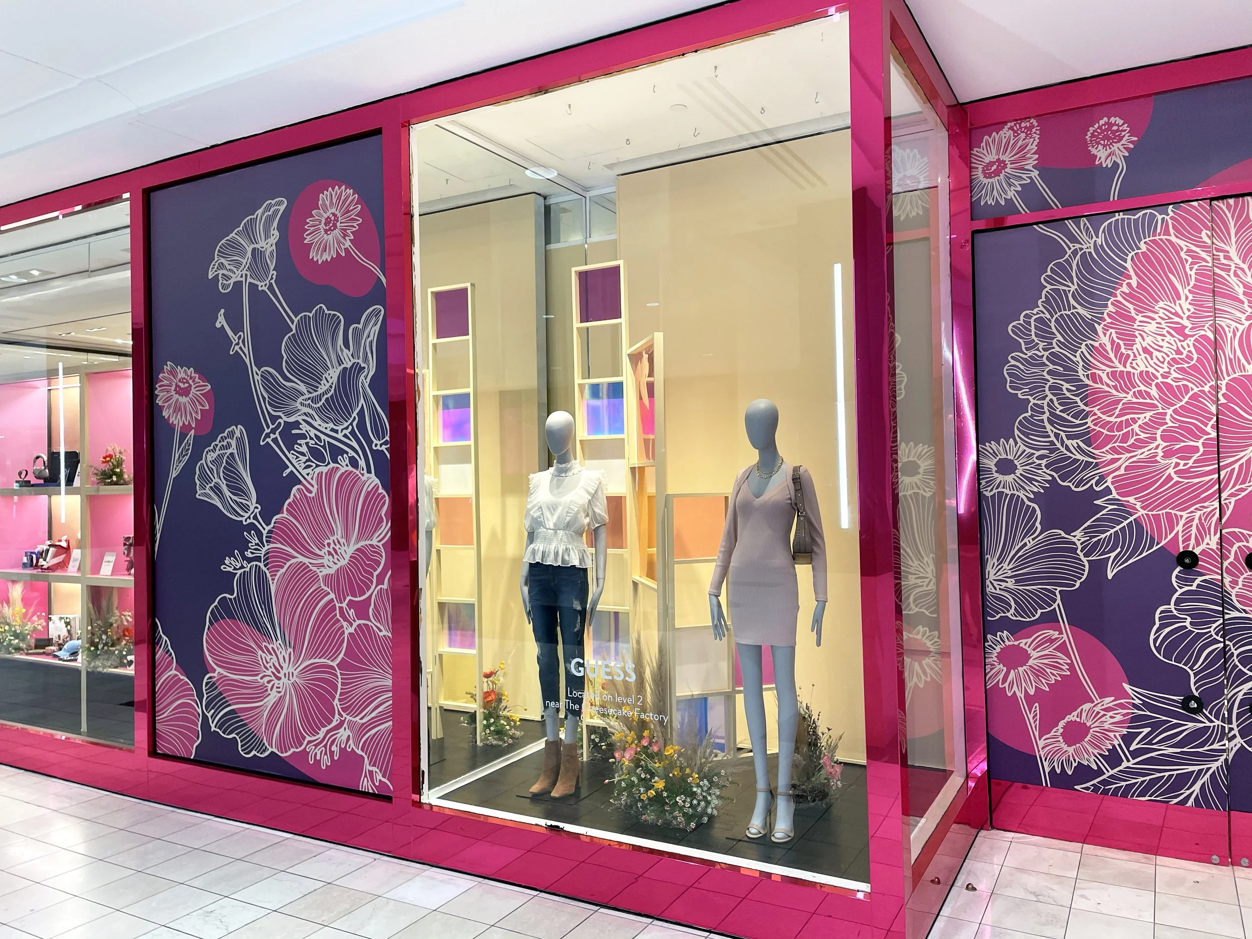 Inspired Creative Window Displays in Los Angeles by Artists