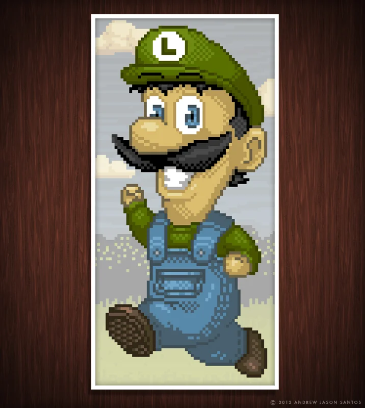 Weegee Luigi Board