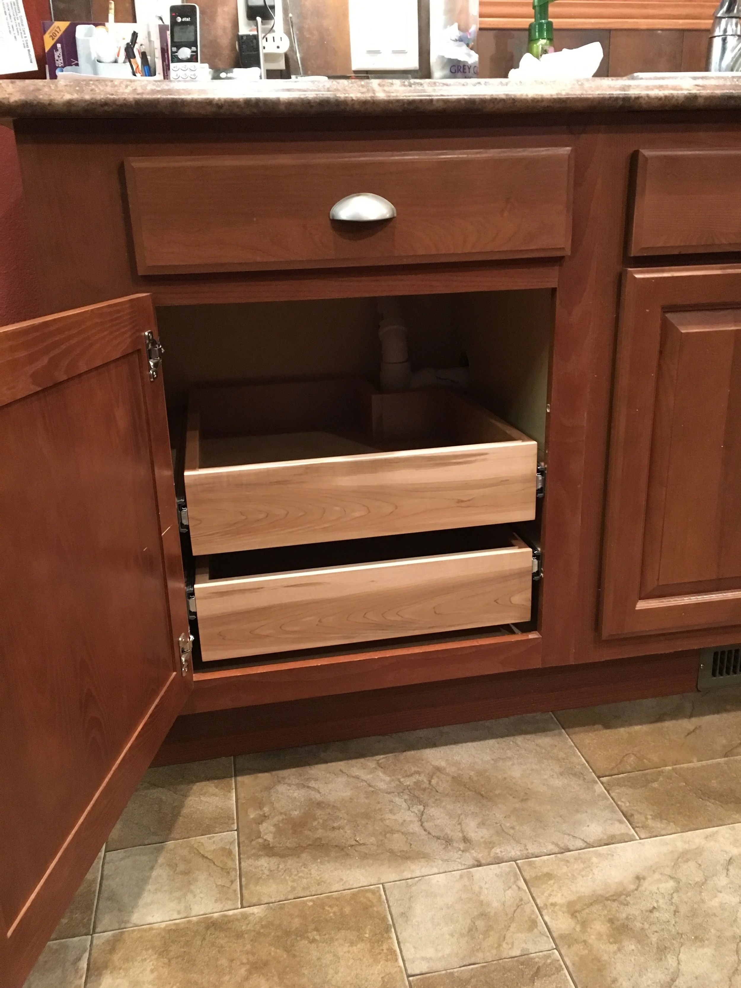 Add-In Drawer Cabinets — Lafrentz Wood Workshop