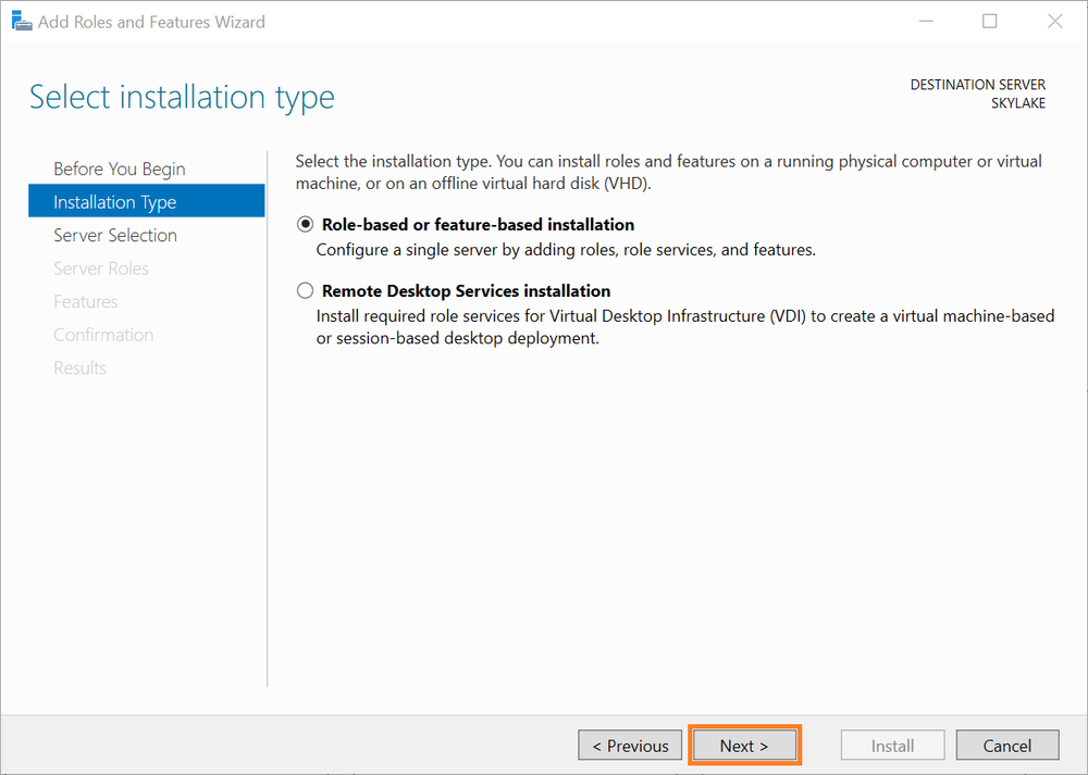 Enable Virtualization (Hyper-V) in Windows Server 2016 — DSKOLI