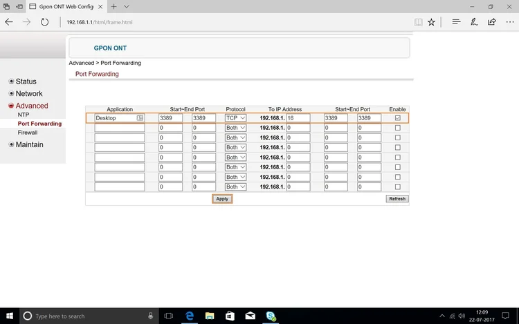 Enable Remote Desktop (RDP) for Windows on Public IP address — DSKOLI