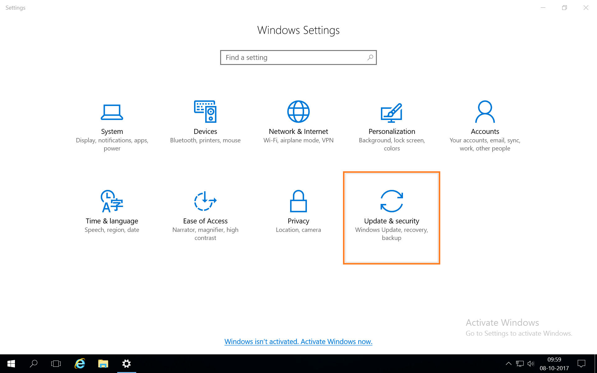 Activate Windows Server 2016 Datacenter using valid Product Key — DSKOLI