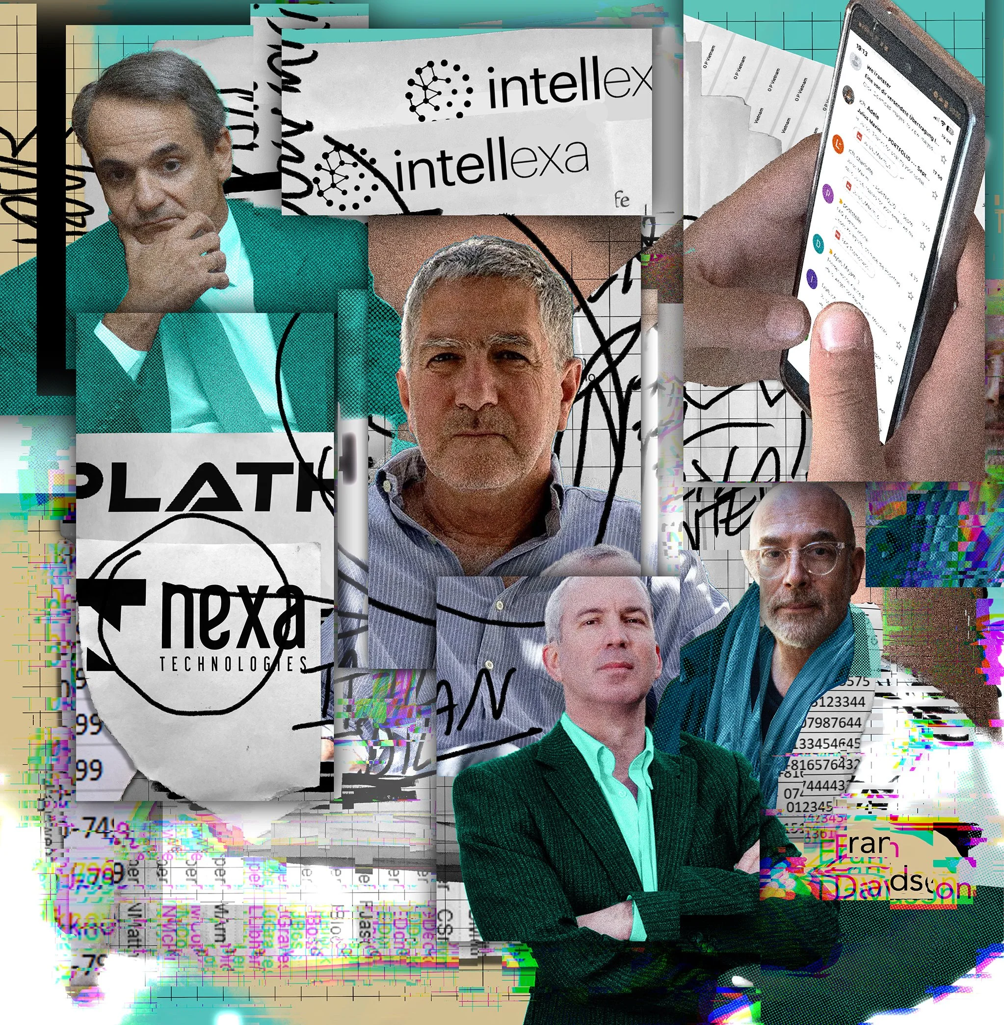 COLLAGES — JULIUS MAXIM