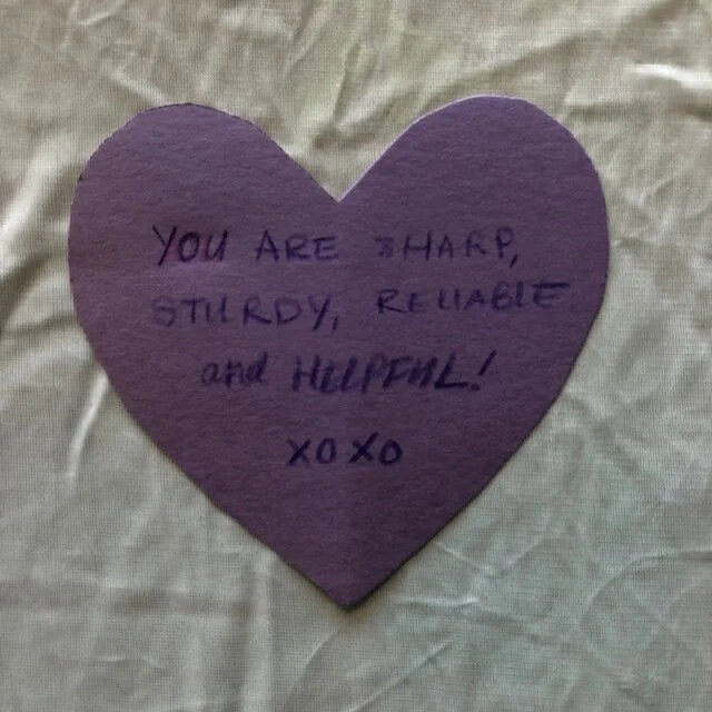 Love Note To An Inanimate Object — Charis Makes Art