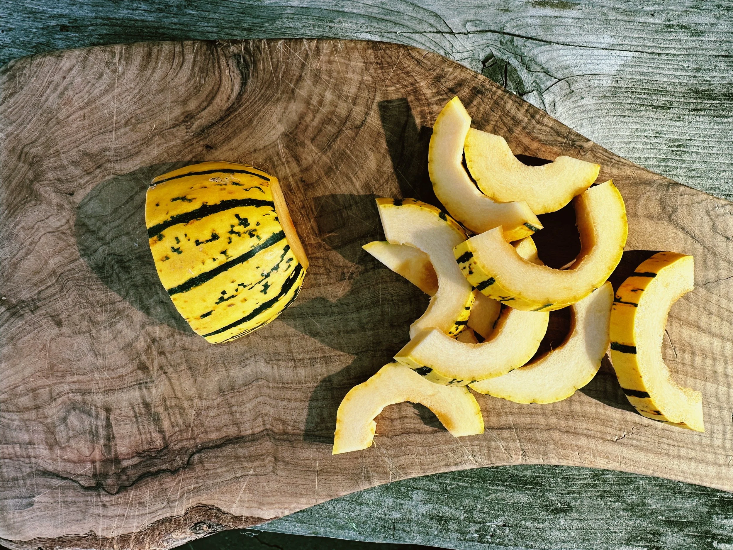Delicata Squash w/ Fresh Herbs + Brazil Nut 'Parmesan' - The Coast ...