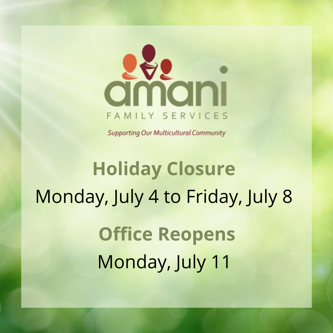 News — AMANI FAMILY SERVICES