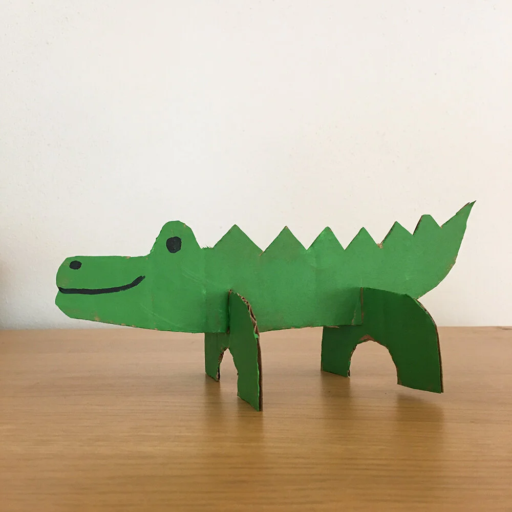Cardboard Crocodile — Penelope Dullaghan
