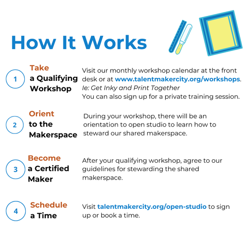 Open Studio — Talent Maker City