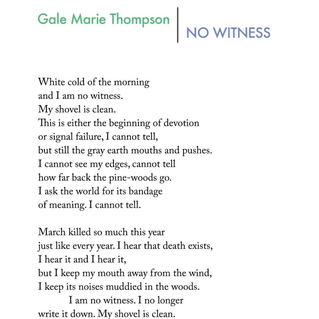Gale Marie Thompson