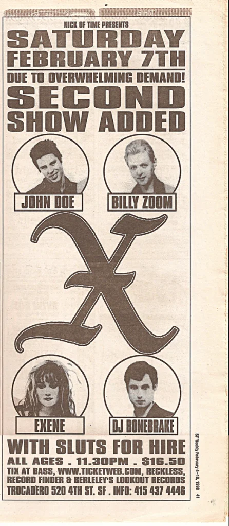 THE SOUND — X the band
