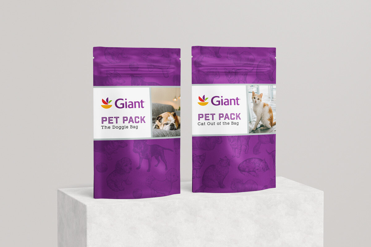 Giant Food: Mailer Packs — Hayley Frazier