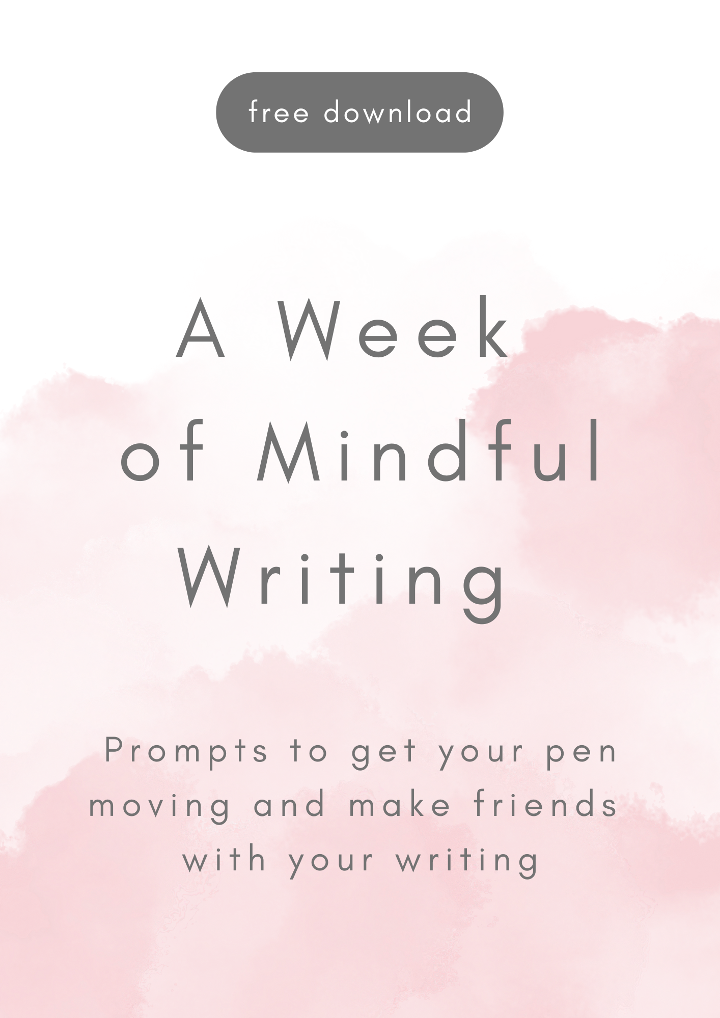 A Week of Mindful Writing — Contemplate Create