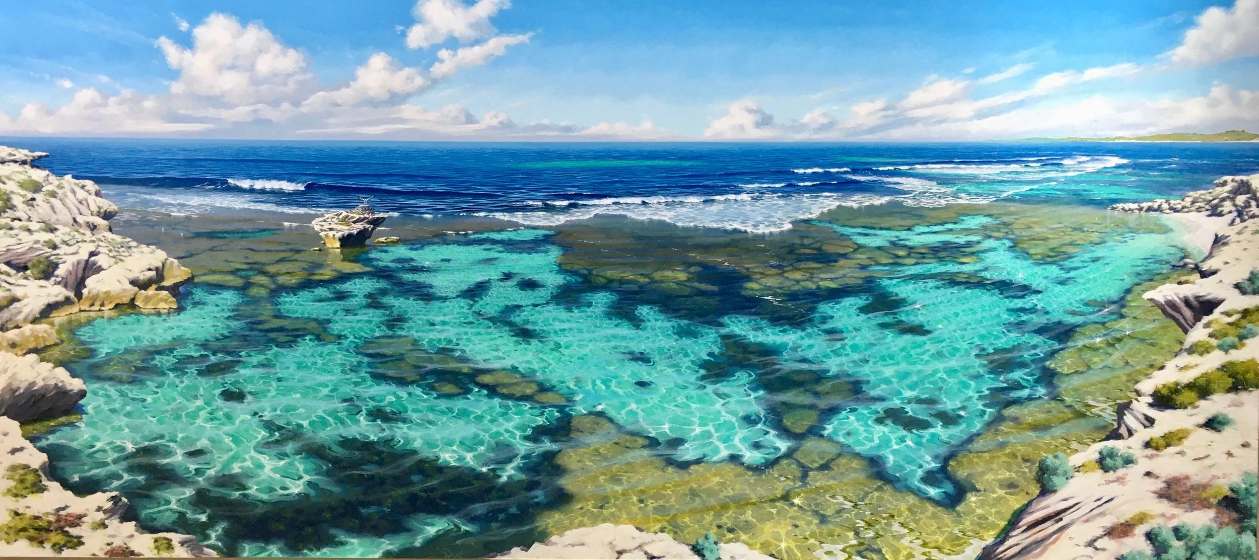 CHICKEN'S REEF, Rottnest Island — Paul Lucas Art