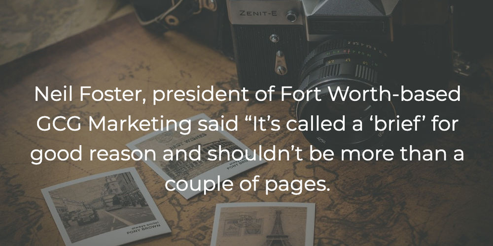 How to Write a Brilliant Commercial Photography Brief