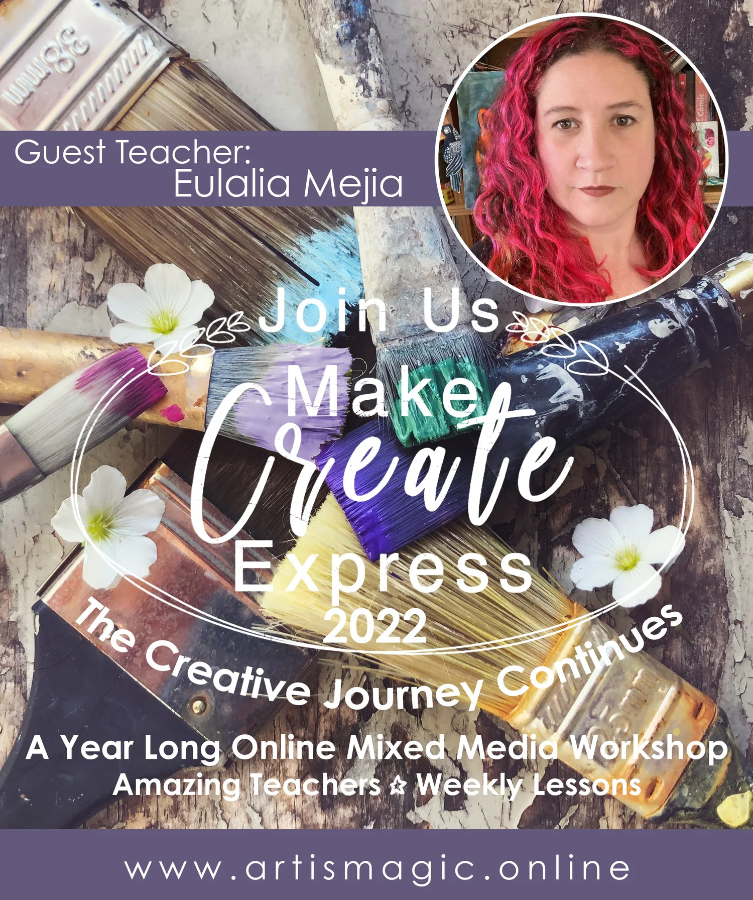 Online Virtual Mixed Media Art Classes and Workshops · Eulalia Mejia ...